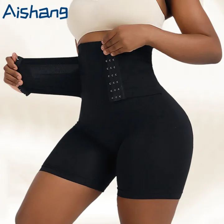 Shapewear for Women Tummy Control Body Shaper Fajas Shorts with Hook ...