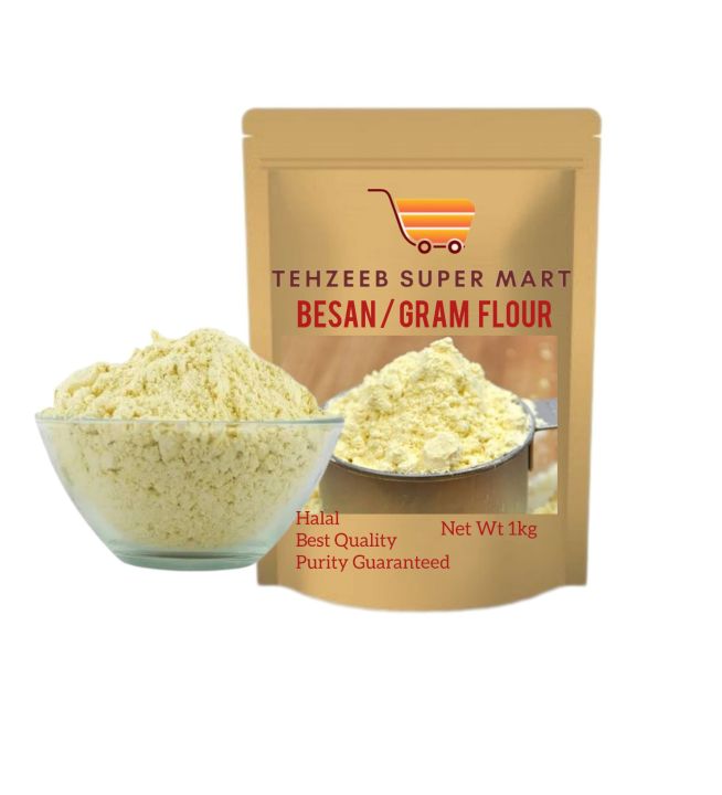 Besan Supreme / Pure Gram Flour 1kg | Daraz.pk
