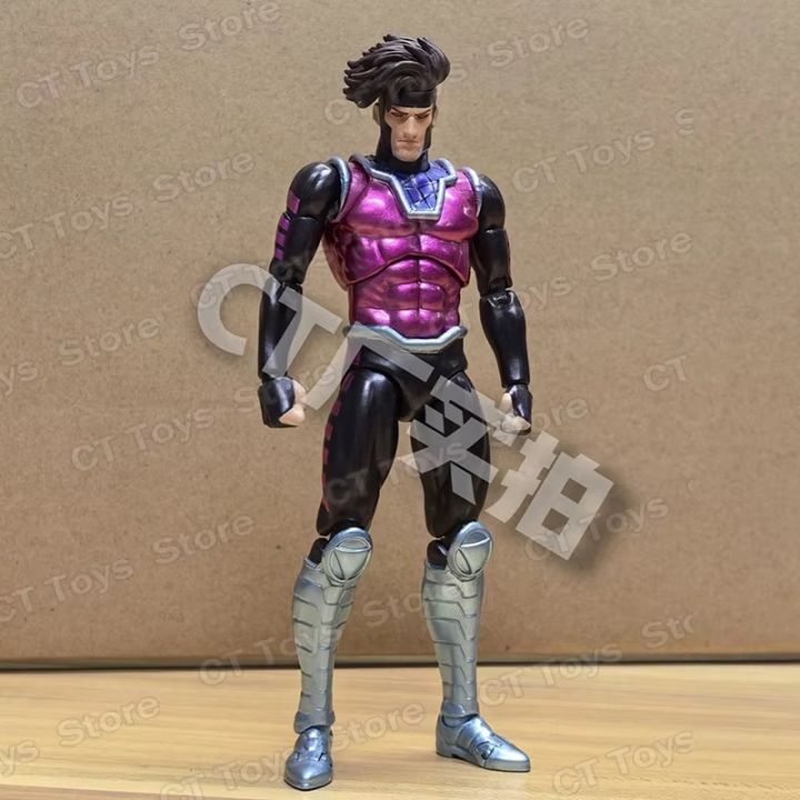 Ct Marvel Comics Style Gambit Mafex131 Articulated Manga Action Figure ...
