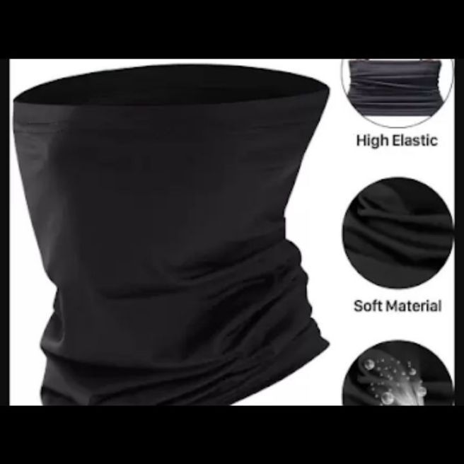 Neck Face mask black Anti-UV and Dust-Proof | Daraz.pk