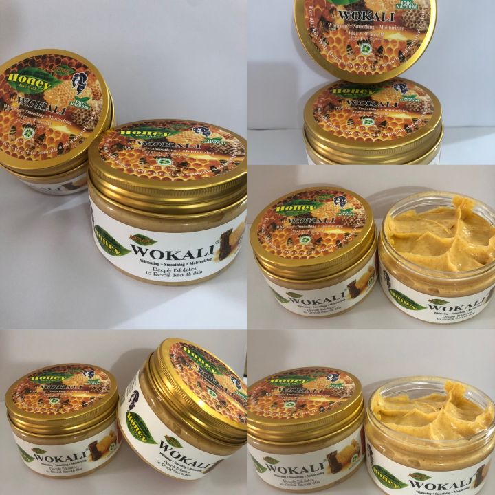 Wokali Honey Body Scrub 300ml | Daraz.com.bd