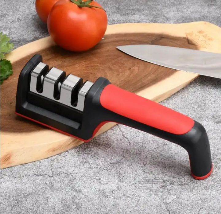 Knife Sharpner 3 Stage Knife Sharpner 3 Level for Chef Manual Kitchen ...