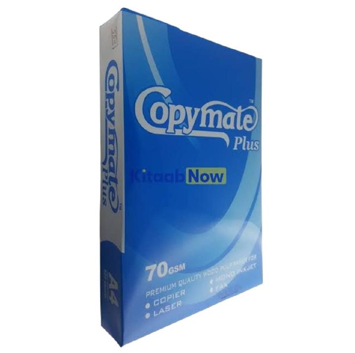 Copy mate A4 size papers white computer papers 250,500& also100 sheets | Daraz.pk