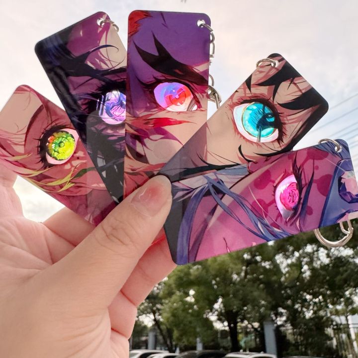 Anime Demon Slayer Keychain Rengoku Kyoujurou Kimetsu No Yaiba Shining ...