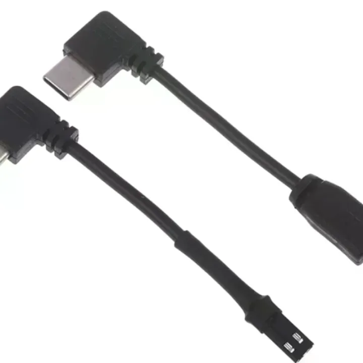 Korean Type-C Elbow Charging With Terminal Line JST Aerial Connection ...
