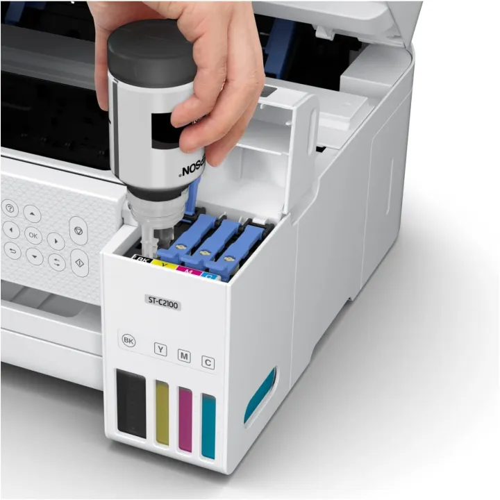 Epson ST-C2100 Wireless Supertank Color MFP Printer with Auto 2-Sided ...