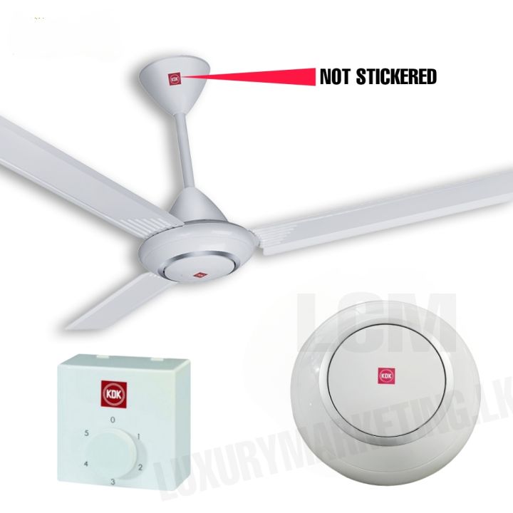 Celing fan X56XG K.D.K MADE IN MALYSIA ALUMINIUM BLADES | Daraz.lk