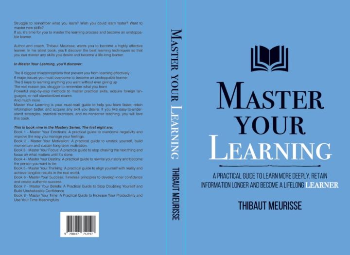 Master Your learning book by Thibaut Meurisse | Daraz.pk