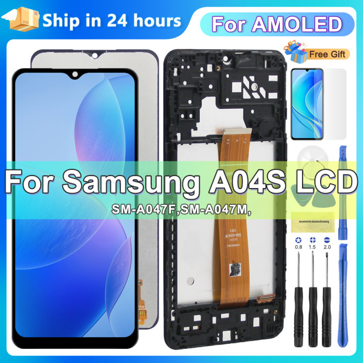 6.5" For Samsung A04S LCD A047 LCD Display Touch Screen Digitizer For ...