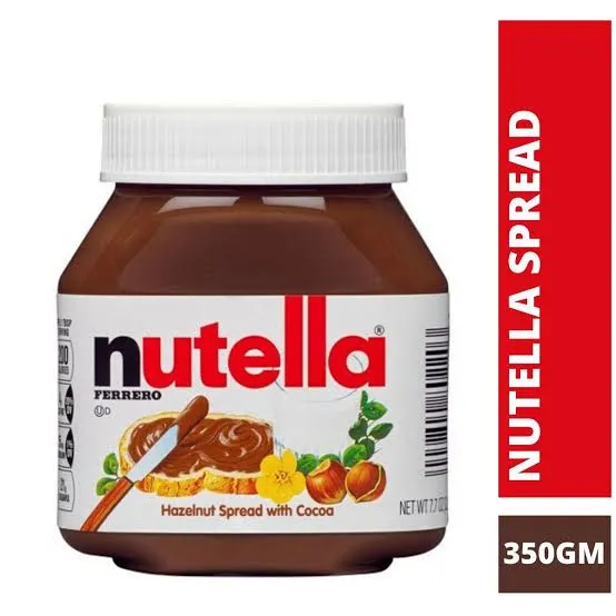 Nutella hazelnut chocolate spread 350gm (made in poland) | Daraz.pk