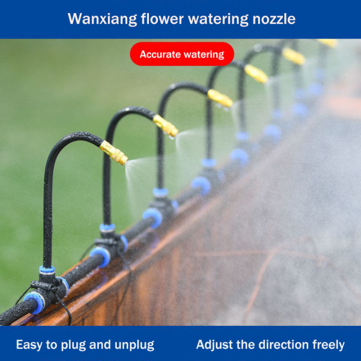 5-20M Universal Automatic Irrigation Sprinkler Kit Rotating Copper ...