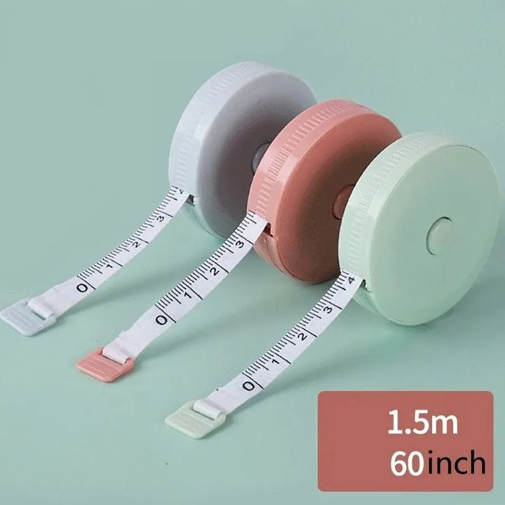 3PC Soft Tape Measure - Double Scale Flexible Ruler for Body Sewing ...