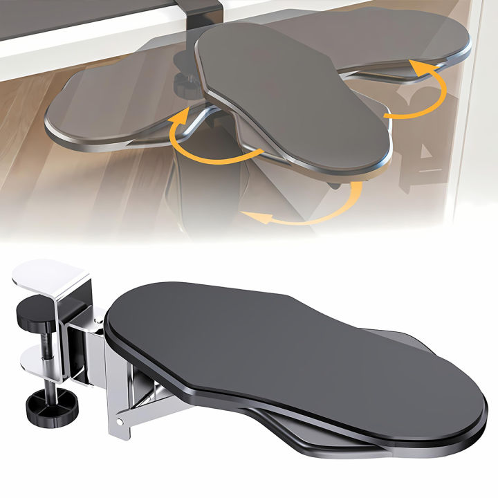 Computer Arm Rest Support Extender for Desk Adjustable Rest Pad Holder ...