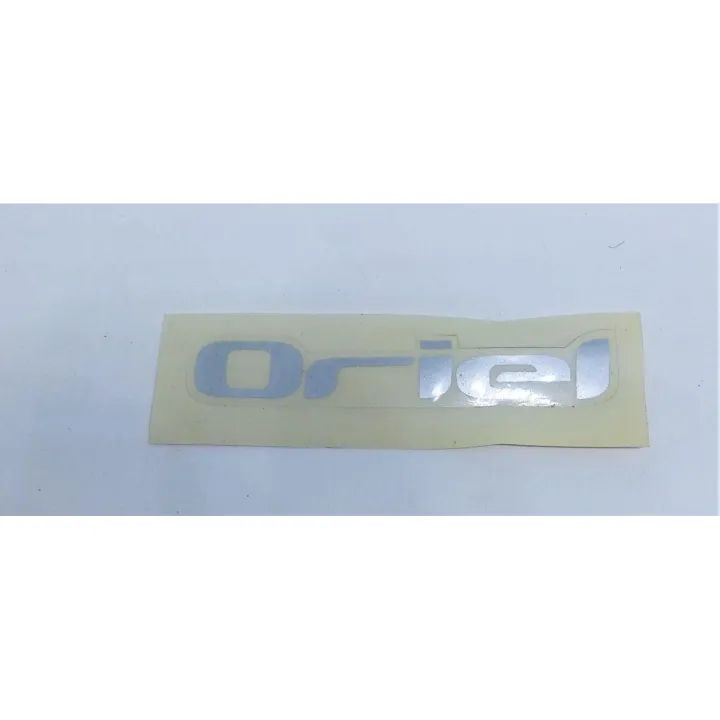 REAR DIGGI STICKER "ORIEL" FOR HONDA CIVIC REBORN CAR 2008-2012 & 2013 ...