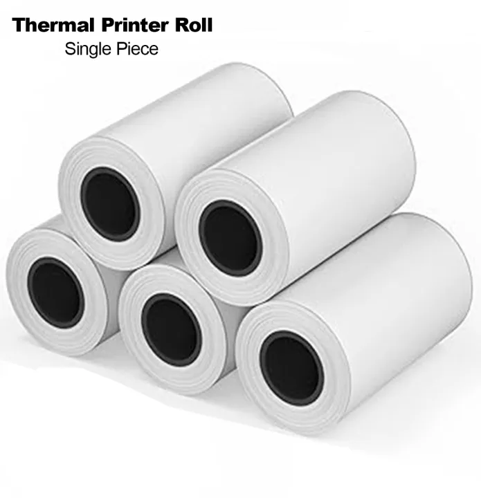 Thermal Printer Roll 57mm thick 2 . 25 inch width 18 Meter length Best ...