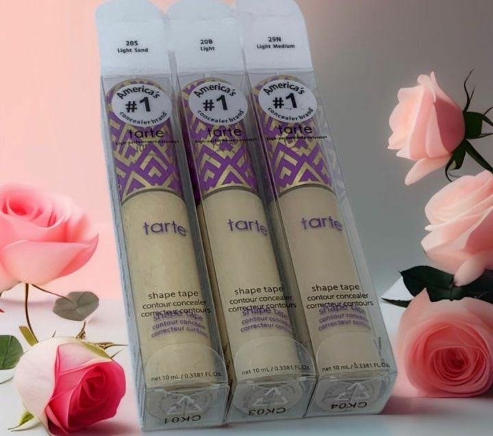 Tape Concealer – Full Coverage | Matte Finish | Longwear ...