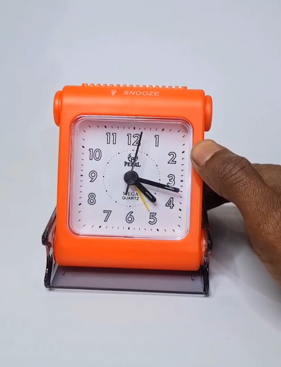 Pearl Travelling Table Alarm Clock BH Chair system Travelling Alarm ...