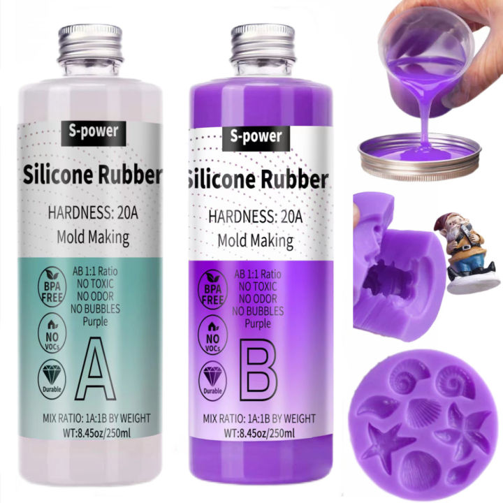 High-Performance Silicone Rubber Mold Making Kit, Fast Curing, Non ...