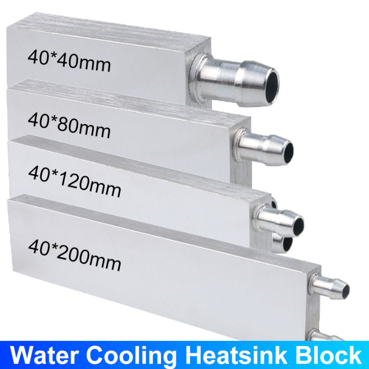 Aluminum CPU Radiator Cooler Water Cooling Heatsink Block Waterblock ...
