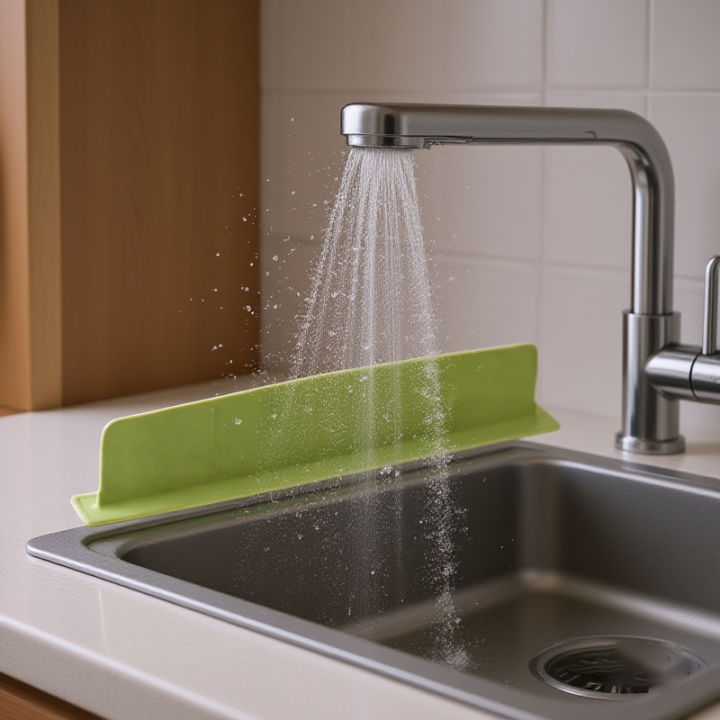 1pcs Anti-splash Stopper Waterproof Splatter Screen Bar Anti-water ...
