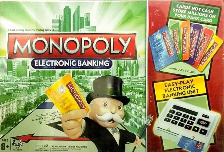 Monopoly Ultimate Electronic Banking Edition Board Game, Buy,Trade and ...
