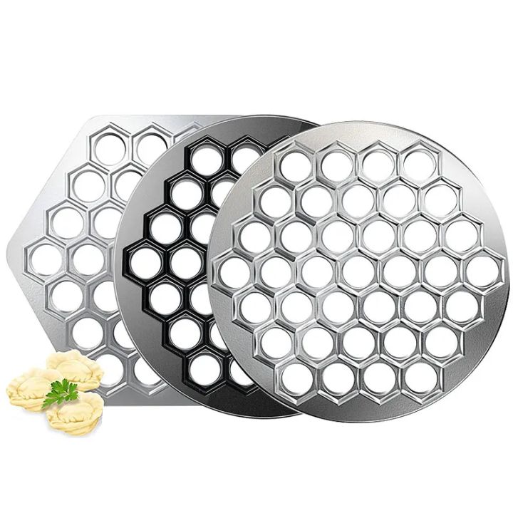 Pelmeni Maker Russian Dumpling Mold 37 Holes Pelmeni Metal Ravioli ...