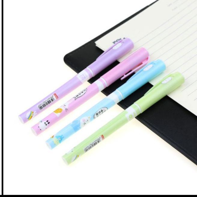 funny secret massages cheating pen invisible ink pen with UV light ...