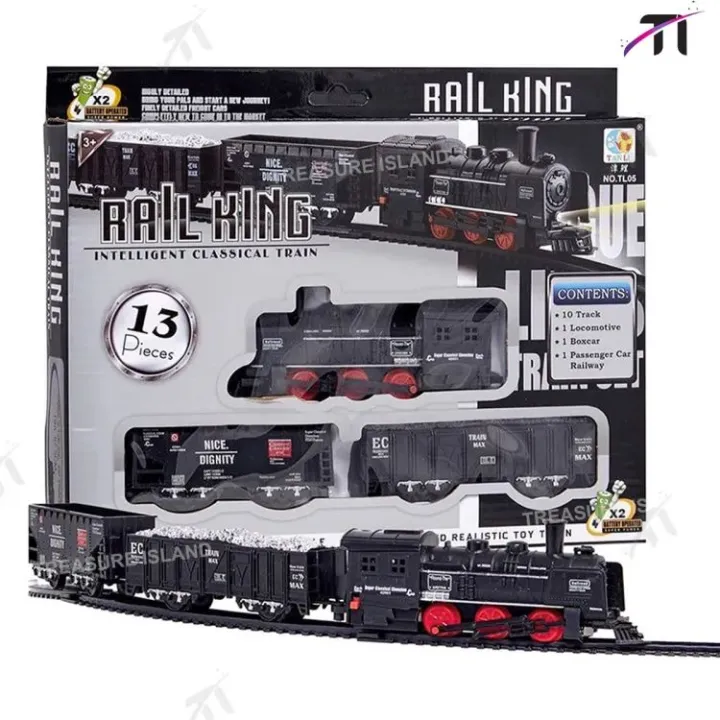 Rail King Intelligent Classical Train (13 Pieces) Rail King Intelligent ...