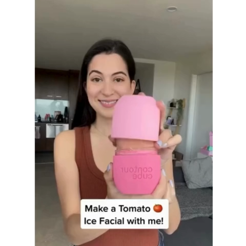 Silicone Ice Roller Shell Design – Face Massager Ice Cube for Puffiness ...