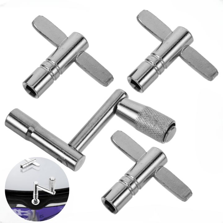 3-Pack T/Z-Shaped Quick-Tune Wrench Universal Drum Key Set, High Torque ...