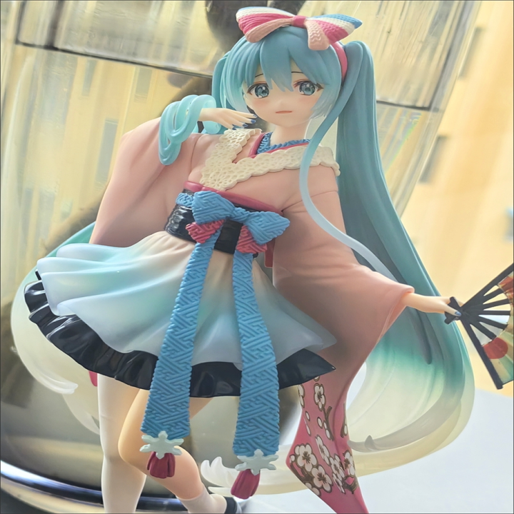 NEW Vocaloid Hatsune Miku New Tokyo Kimono PVC Anime Figures Action ...