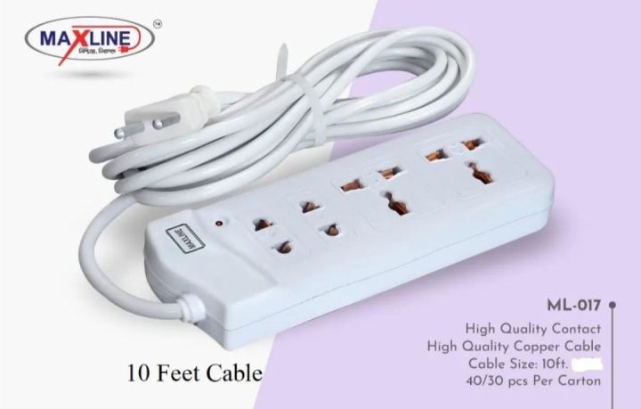 4 Pin Mini Multi Plug | 10 Feet Cable | Daraz.com.bd