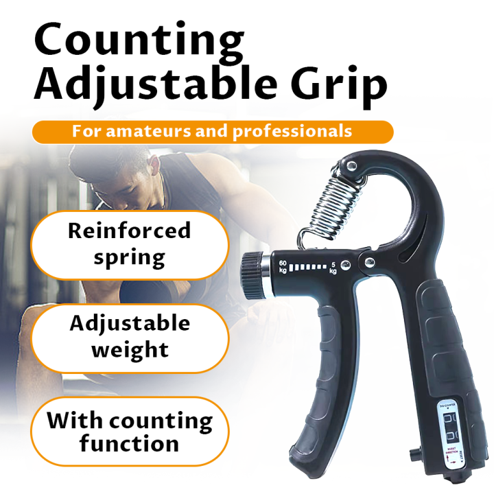 Adjustable Counting Professional Grip Trainer Arm Strength Arm Muscle ...