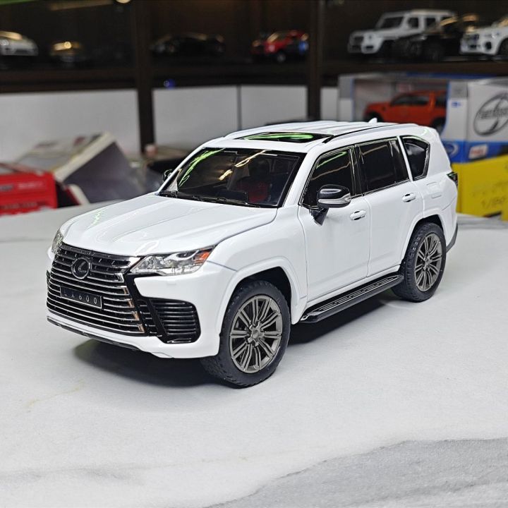 1:24 scale Lexus LX600 diecast model alloy car lights sound | Daraz.pk