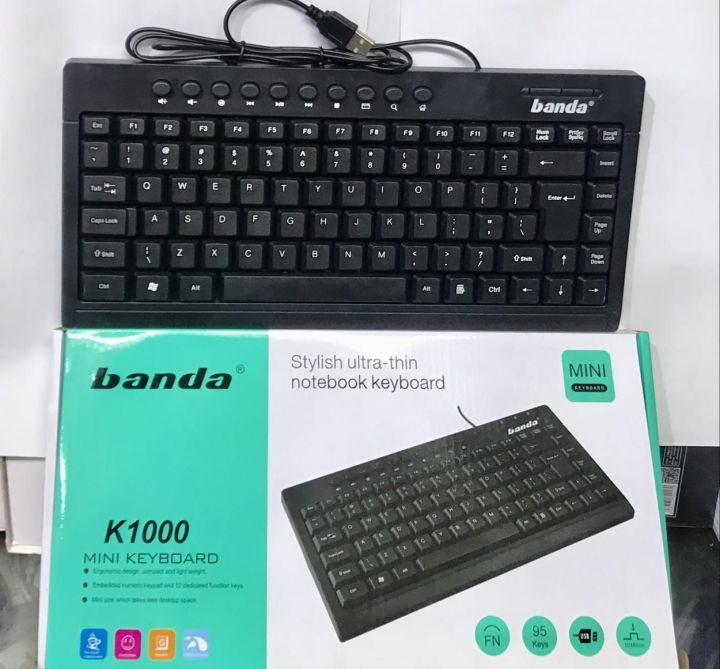 Keyboard banda k1000, multimedia | Daraz.com.bd