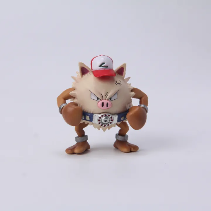 Anime Pokemon Figure Primeape Peripheral Pvc Model Cute Dolls Mini ...