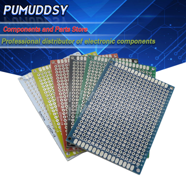 5PCS 5x7cm Double Side Prototype PCB diy Universal Printed Circuit ...