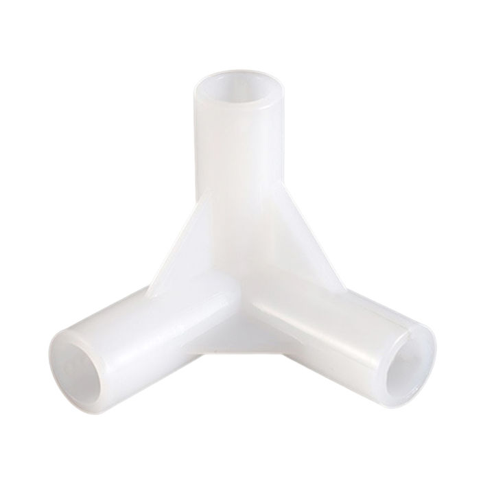 3-Way 8mm/8.5mm Tee Corner Fitting Pe Plastic Right Angle Tee Corner ...