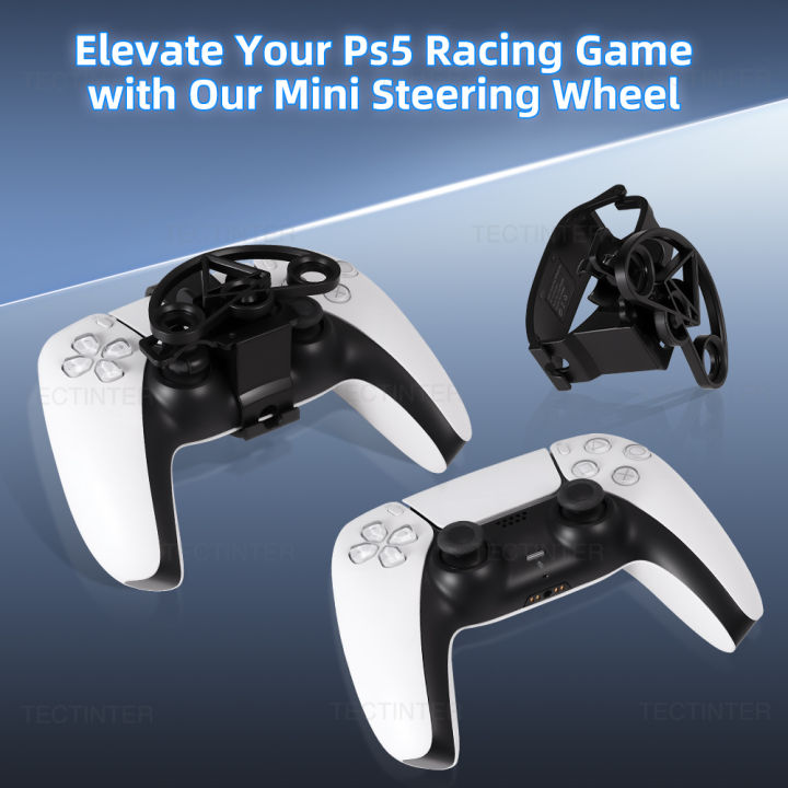 Mini Steering Wheel For PS5 Controller Racing Games Gamepad Replacement ...