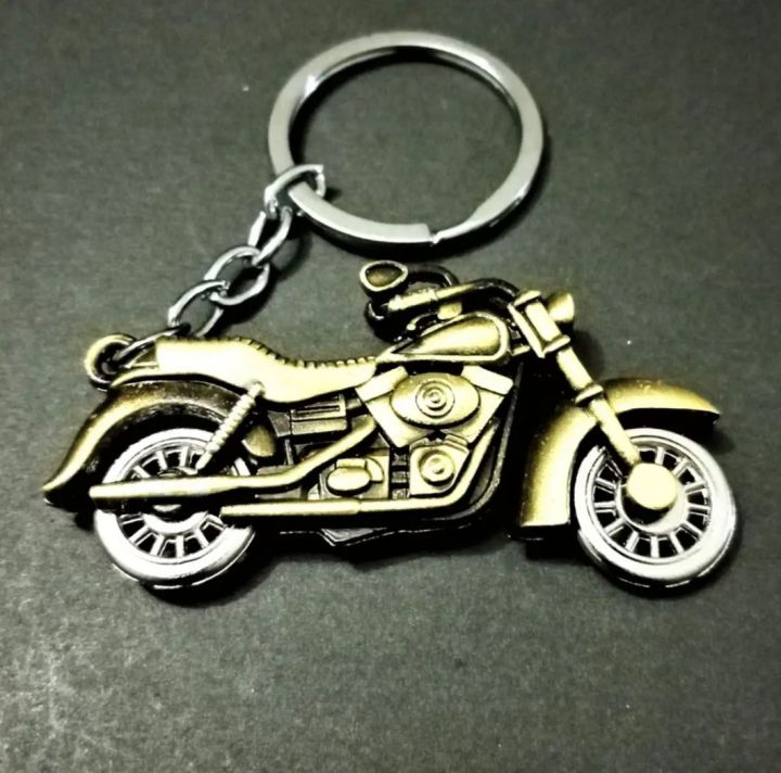 1-PCs Metal Large Heavy Bike Alloy Keychain - Metallic Bike Keychain ...