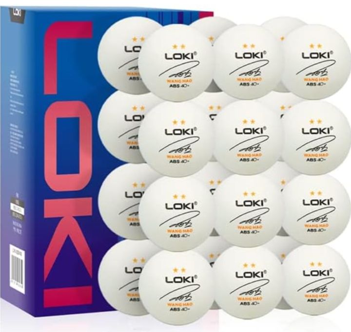 LOKI - 6 Pcs Table tennis / ping pong balls box - 40+ - High quality ...
