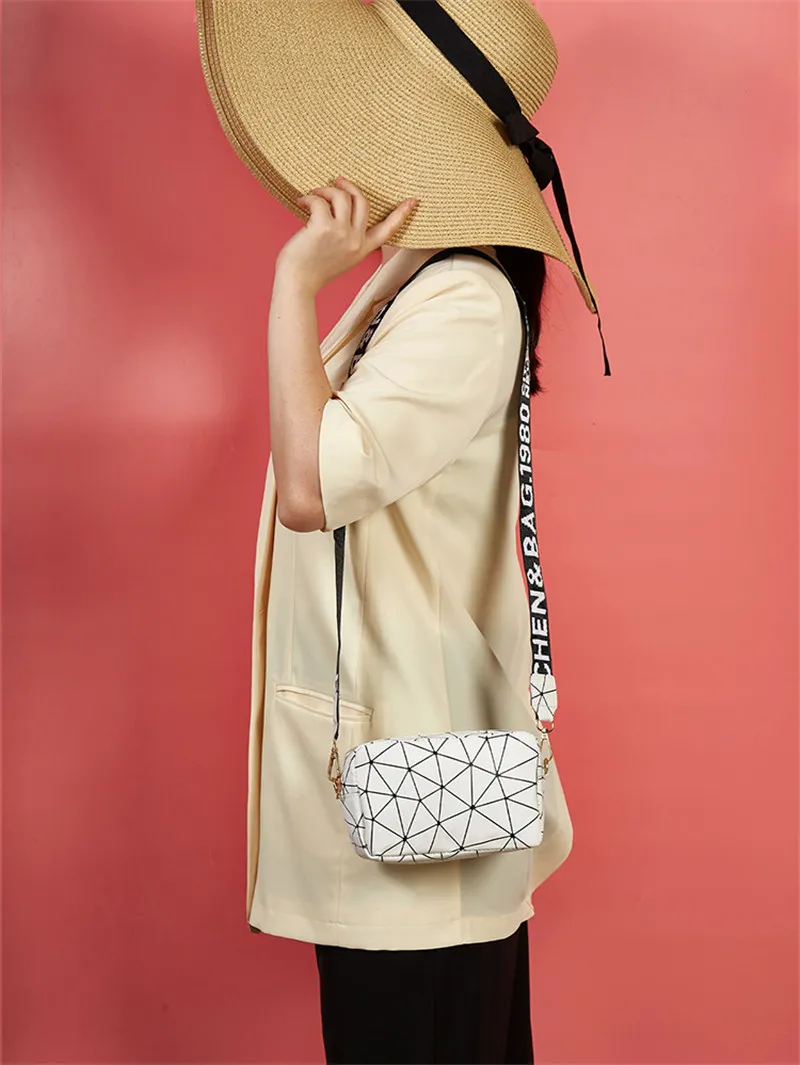 Fashion Cool Geometry Color Shoulder Bags For Women Small Crossbody Bag ...