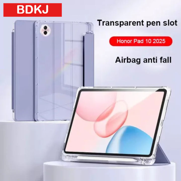 NEW Clear Pen Slot Tablet Case for Honor Pad 10 12.1 Inch 2025 HEY3-W00 ...