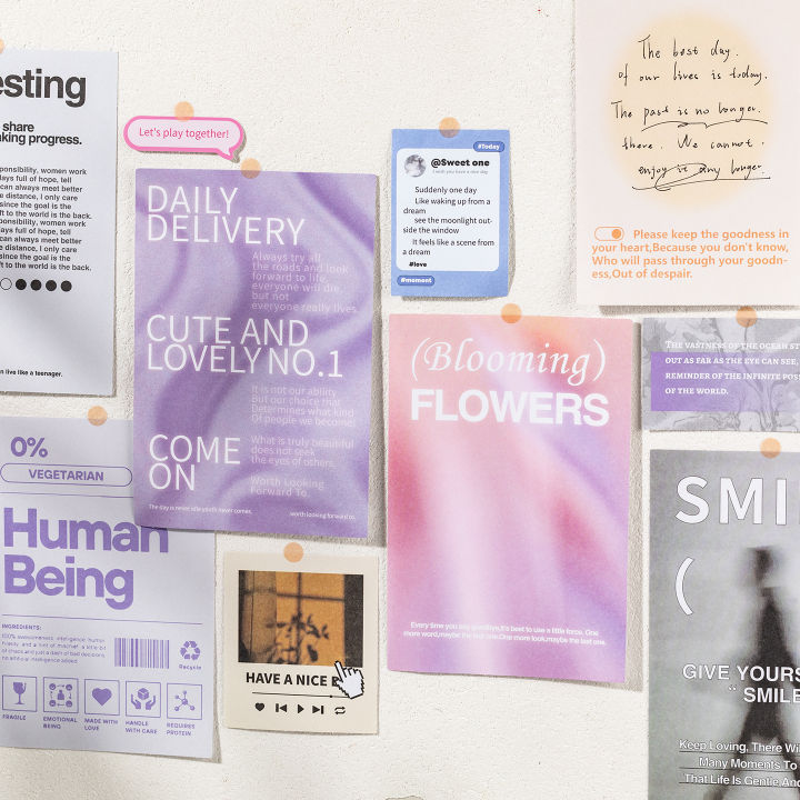 Yu Xian Collage Material Pack Color Archive Series Mechanical Style ...