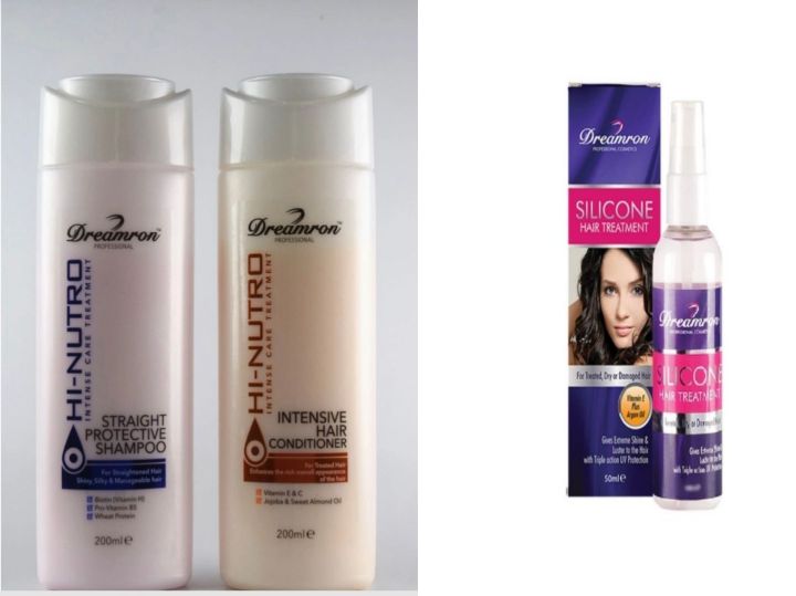 Dreamron Straight Protective Shampoo Intensive Hair Conditioner ...