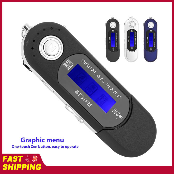 MP3 Player Portable USB MP3 Digital Music Player Music MP3 USB Player ...