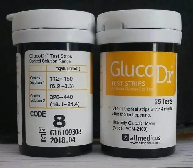Gluco Dr code 8 (25*2) 50 PCS Strip | Daraz.com.bd