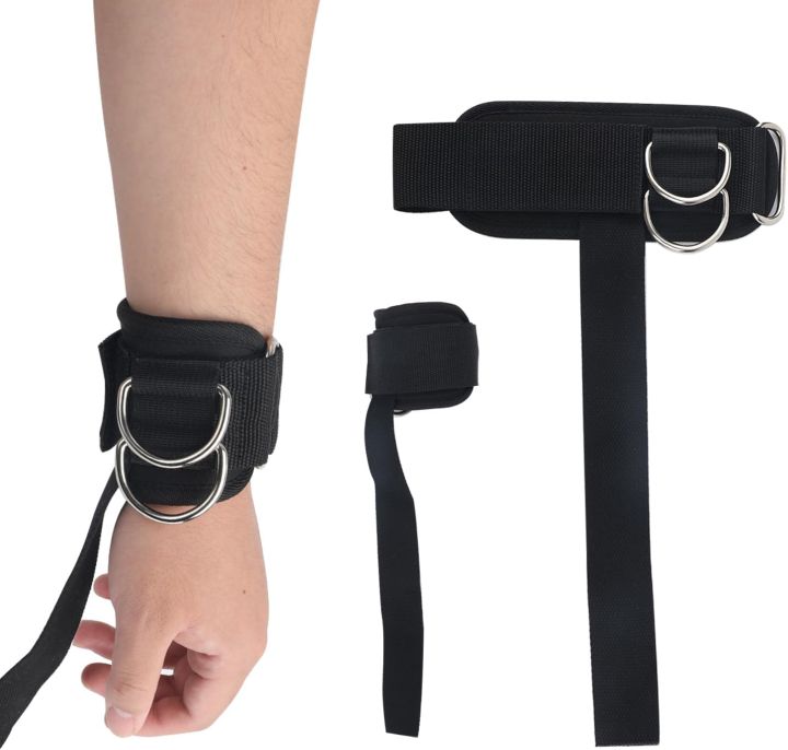 2pcs Wrist Straps for Weightlifting Straps with D Ring Weight Lifting ...