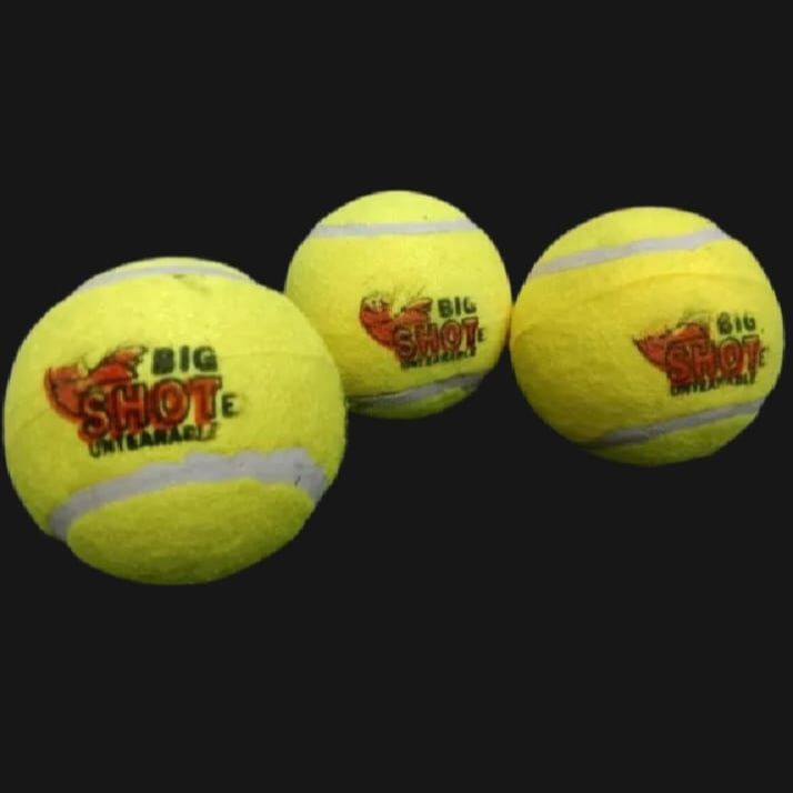 Original Big Shot (Untearable) Tennis Cricket Ball, Tape Balls Game ...