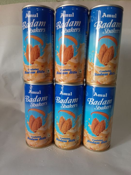 Amul Badam Shakes - Pack Of 6 - 200ml | Daraz.com.np